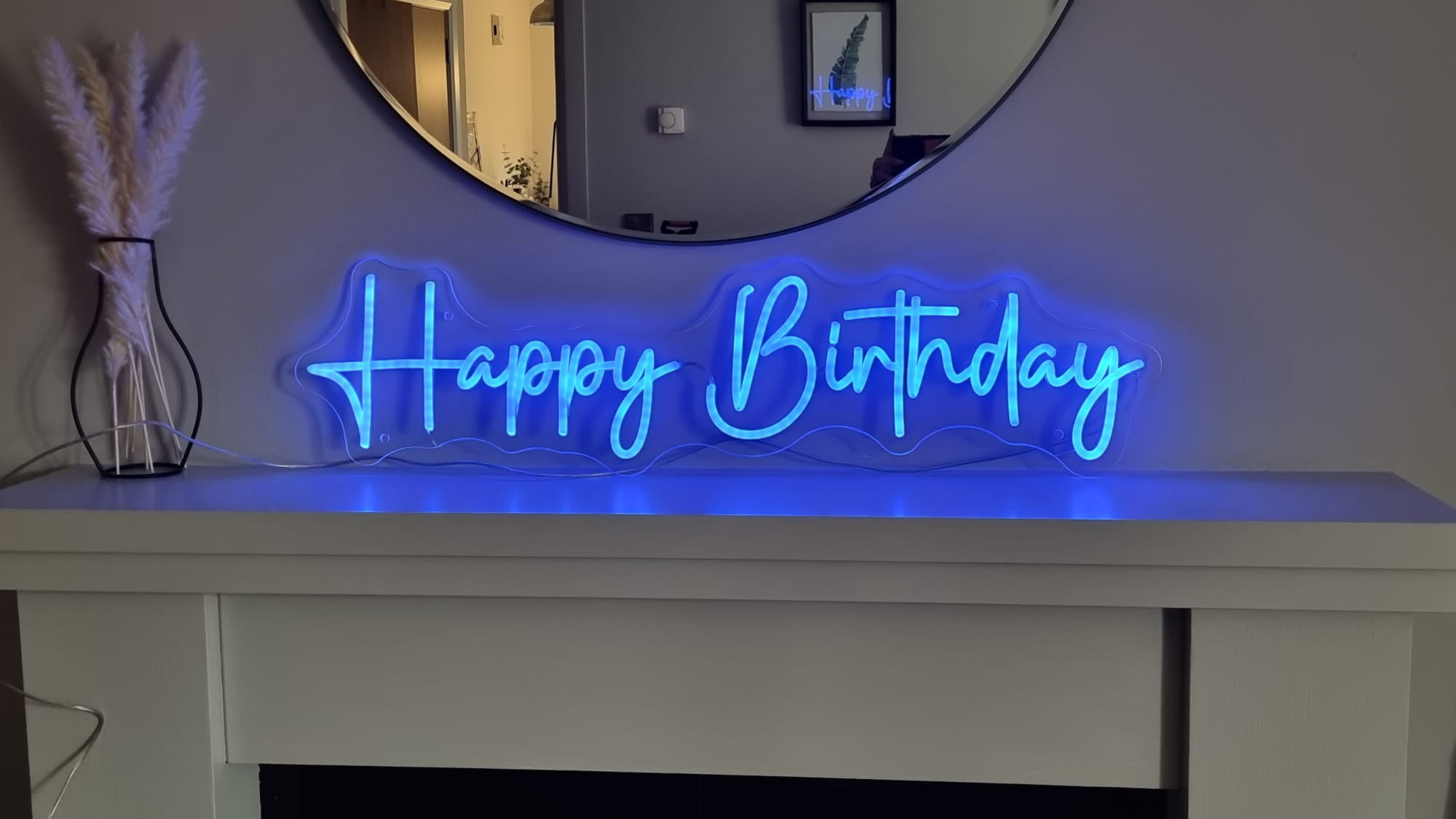 Happy Birthday LED Neon Sign – Cartys Neons - Custom Neon Signs